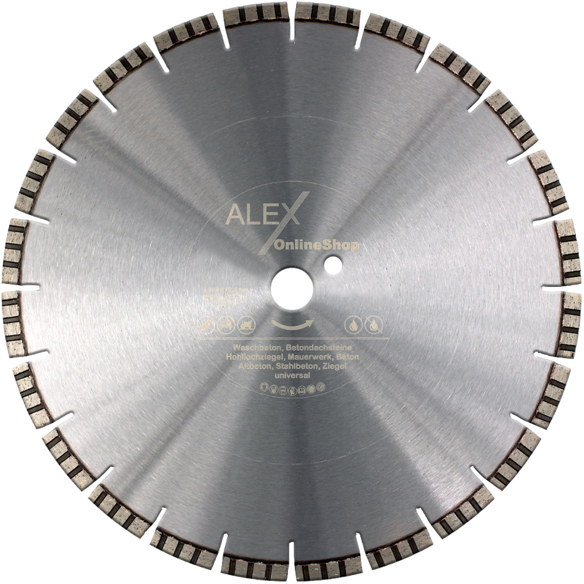 Diamond Cutting Disc 800mm x 25,4 Concrete Steel Disc Stone Saw Groove ...